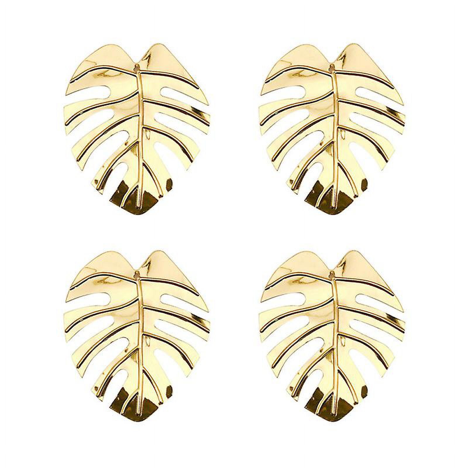 4 piezas servilletero con forma de hojas | Walmart en línea