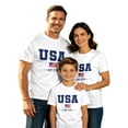 Family Matching American Flag T-Shirts - Patriotic 4th of July Day Tees ...