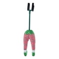 Mr. Christmas 16" Animated Red and White Elf Kickers Decoration ...
