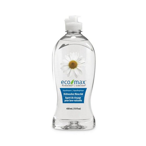 Ecomax - Hypoallergenic Dishwasher Rinse Aid, 450ml - Walmart.ca
