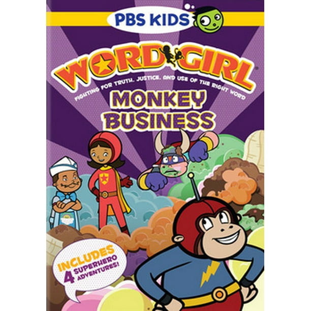WordGirl: Monkey Business (DVD) - Walmart.com