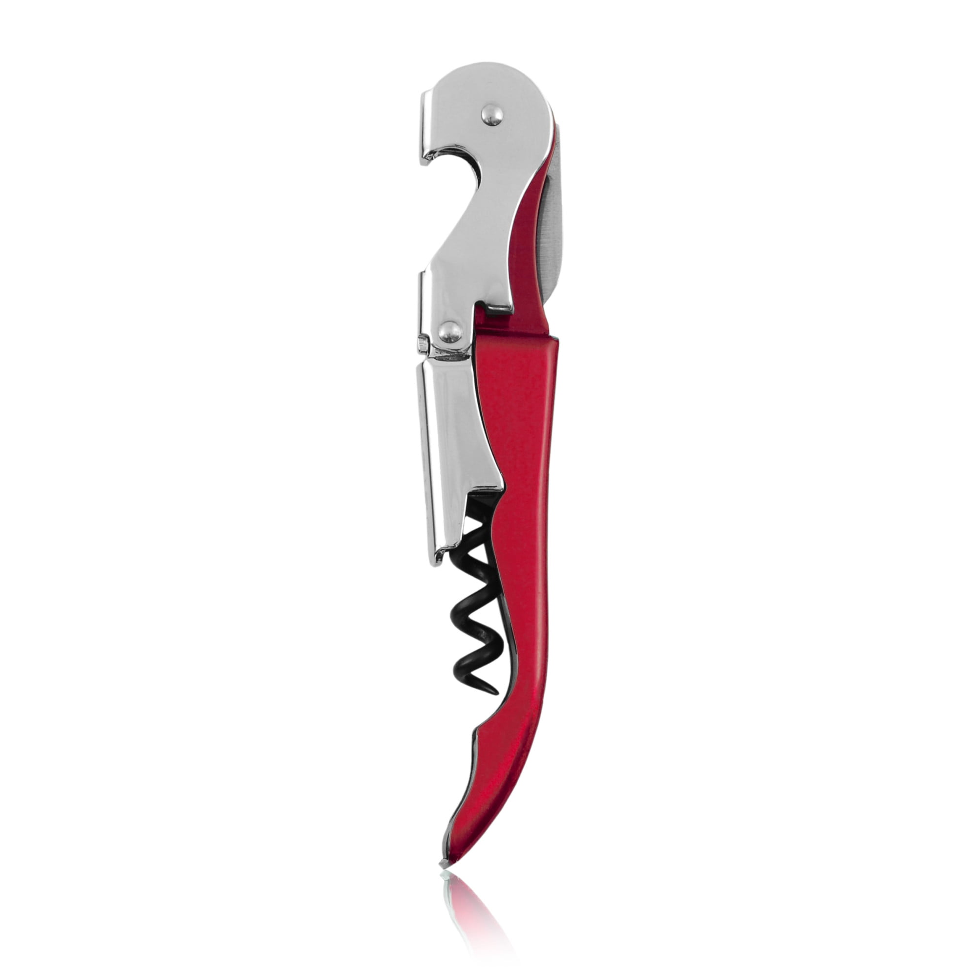 Truetap: Metallic Red Double-Hinged Corkscrew - Walmart.com