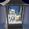 The Bradford Exchange Thomas Kinkade Holiday Continuous Snow Globe ...