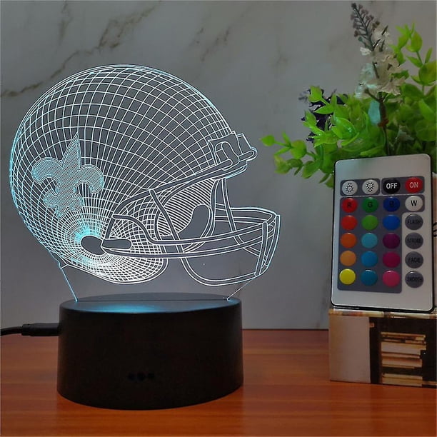 nfl Rugby Led, Touch + Remote 16 Dimming (nueva Orleans S) | Walmart en ...