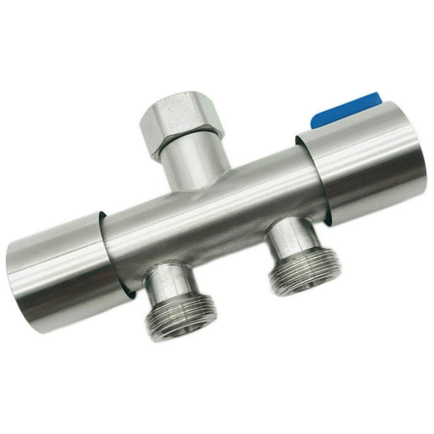 Washing Machine Faucet Diverter Valve Double Use Bibcock 2 water tap ...