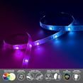 Monster 16.4ft RGB LED Light Strip, Smart Sound Reactive, Multi-Color ...