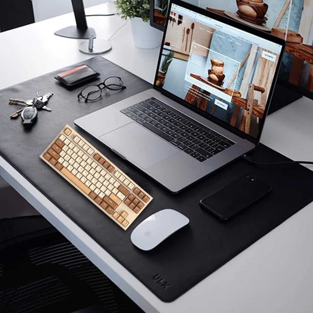 Wireless Mechanical Keyboard 2.4G Dual Mode Connection 87 Keys Hot ...