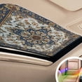 Boho Ethnic Privacy Window Film, Decorative Stained Glass Window Film ...