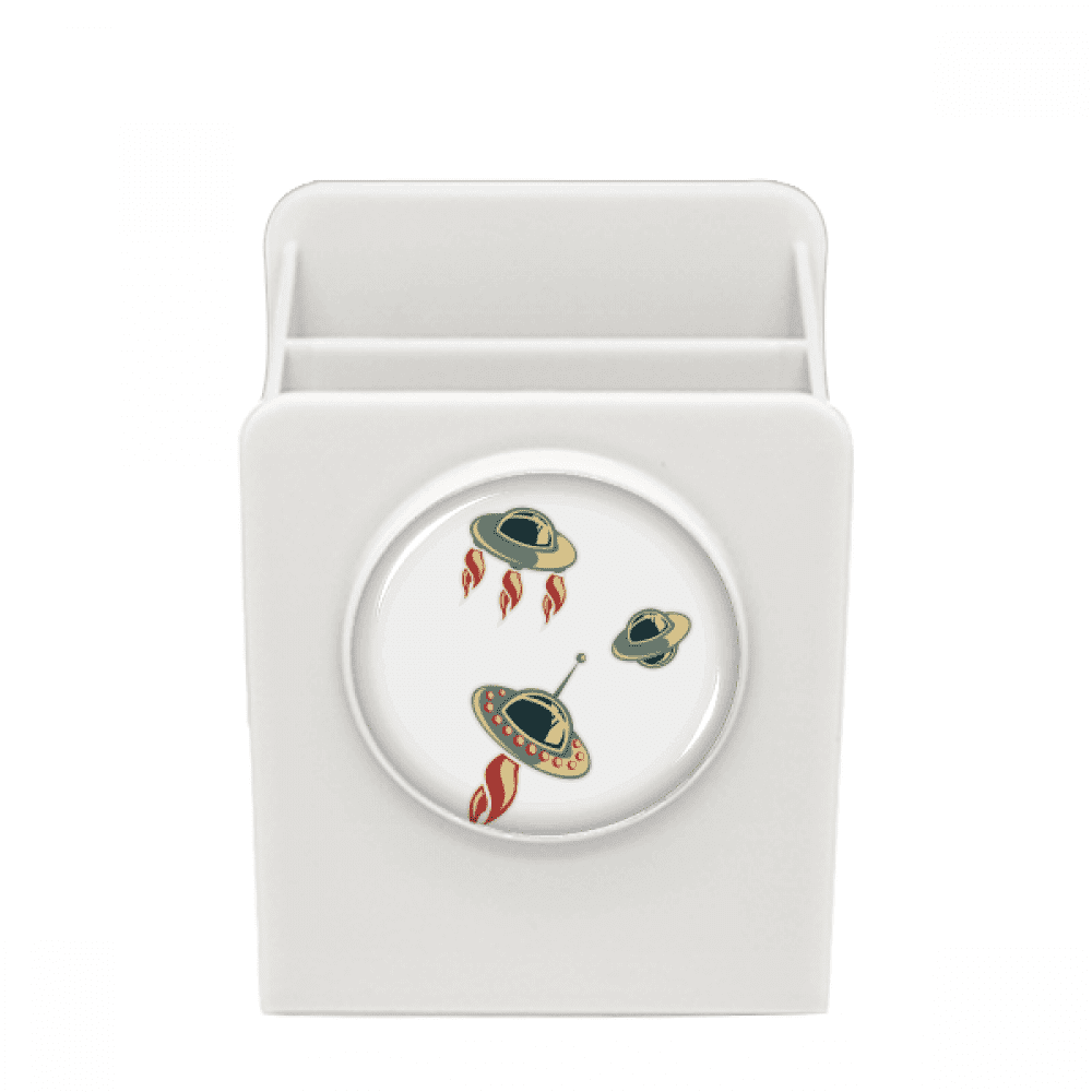 Universe And Alien UFO Art Deco Fashion Desk Pencil Holder Cup Pen ...