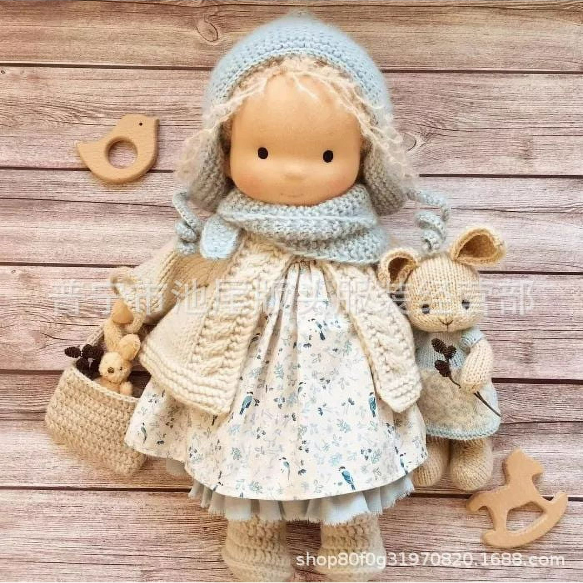 Click here for Luniquz A Waldorf Doll Native Enamel Doll Artist H... prices