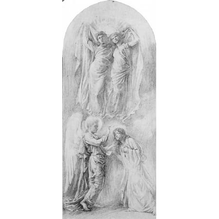 Angel Sealing the Servants of God (Study for the Anna, Margaret Sherman ...