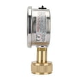 Watflow 2" Glycerin Filled Stainless Steel Water Pressure Gauge, 3/4 ...