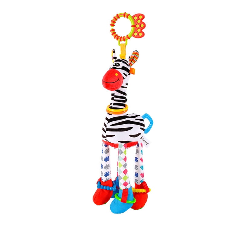 Soothe Your Newborn with our Animal Plush Doll - Zebra Giraffe Design ...