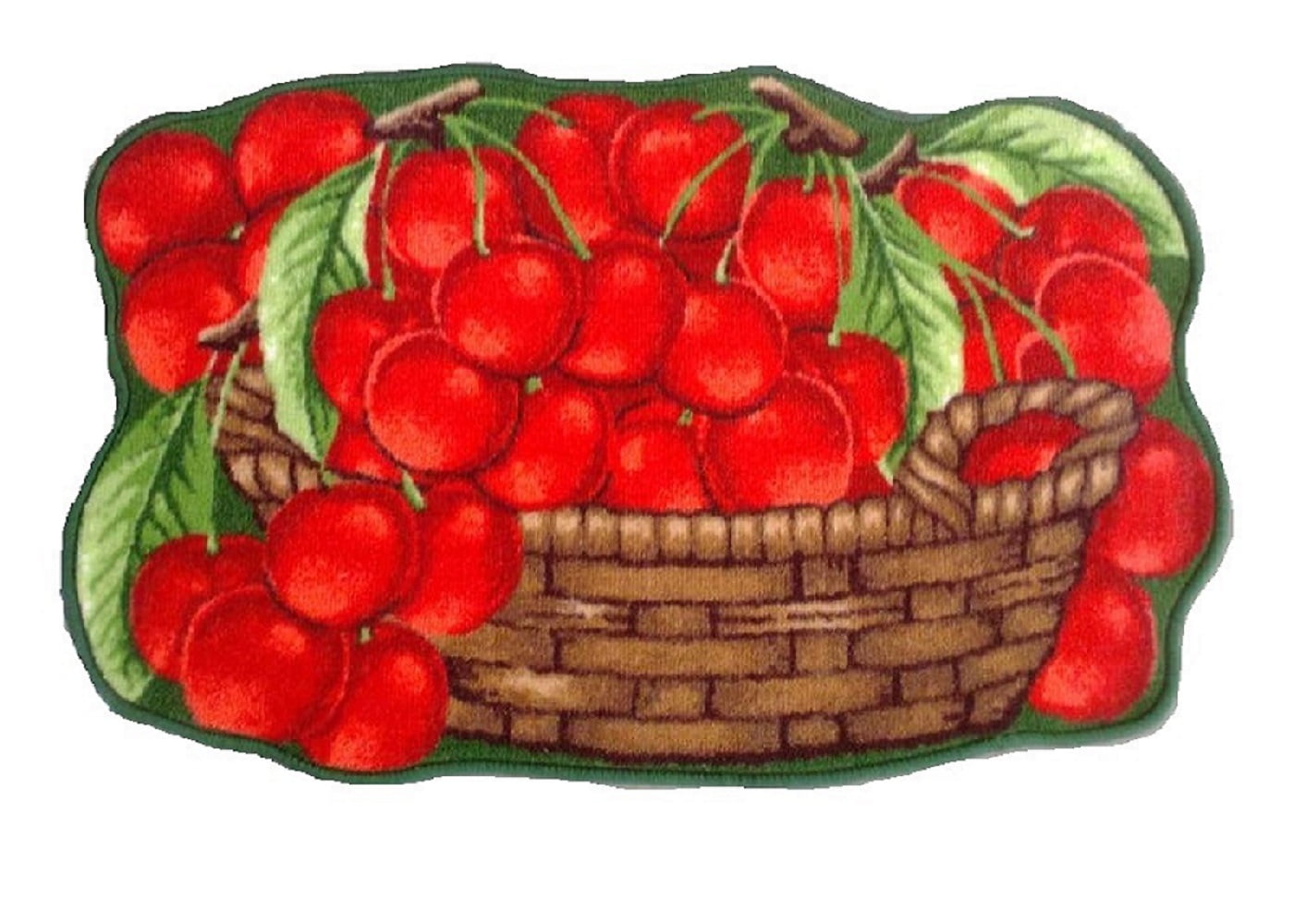 KITCHEN FRUIT RUG YUMMY CHERRIES - Walmart.com