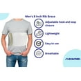 FlexaMed Men's 8 Inch Wide Adjustable Rib Brace - Large - Walmart.com