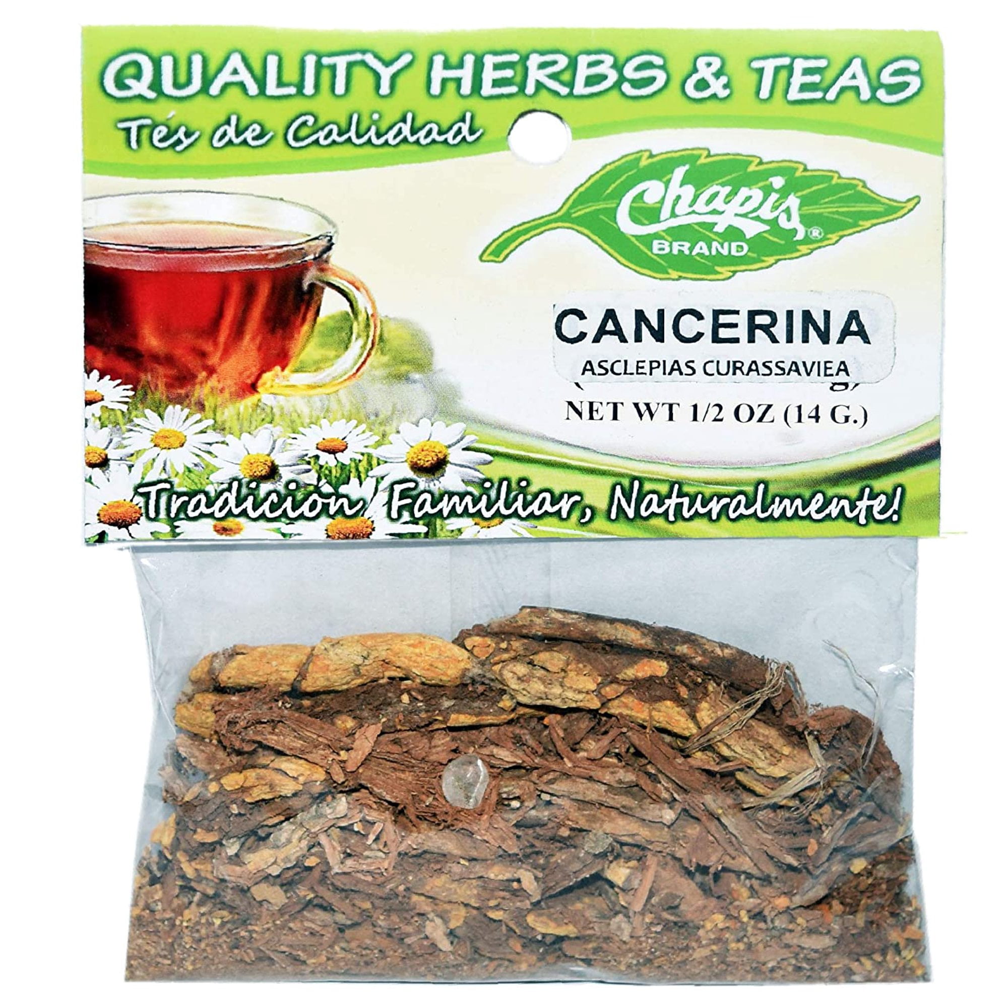 Chapis Tea/Hierba Cancerina- Dried Natural Herbs Net Wt. 3/8 oz. (10.6 ...