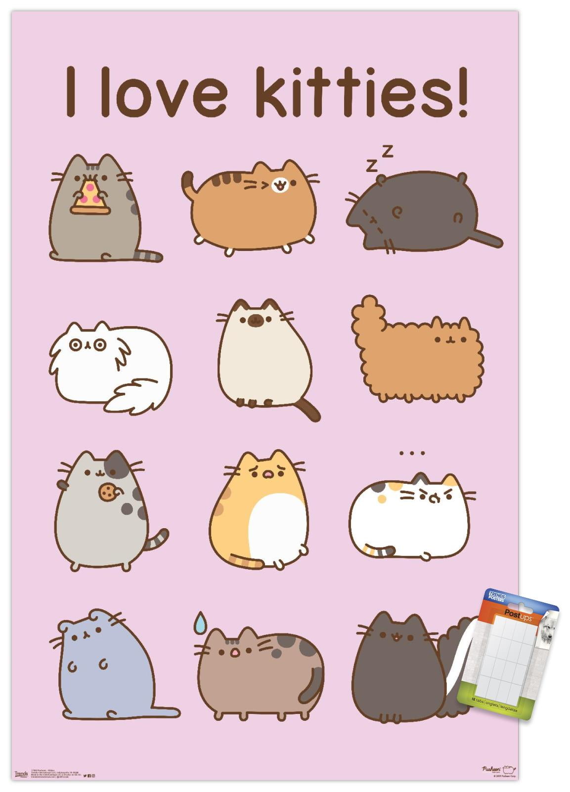 Trends International Popular Characters Poster- Pusheen - Kitties ...