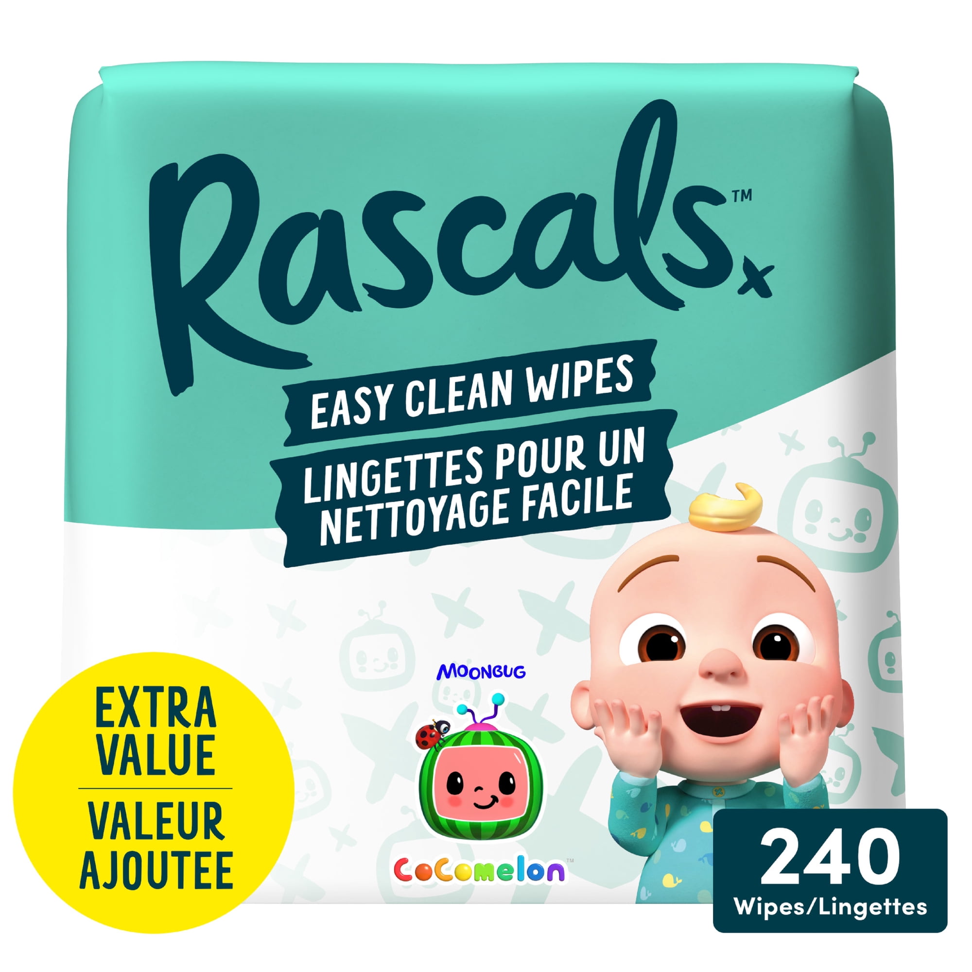 Click here for Rascals Easy Clean Baby Wipes  Multipack  240 Coun... prices