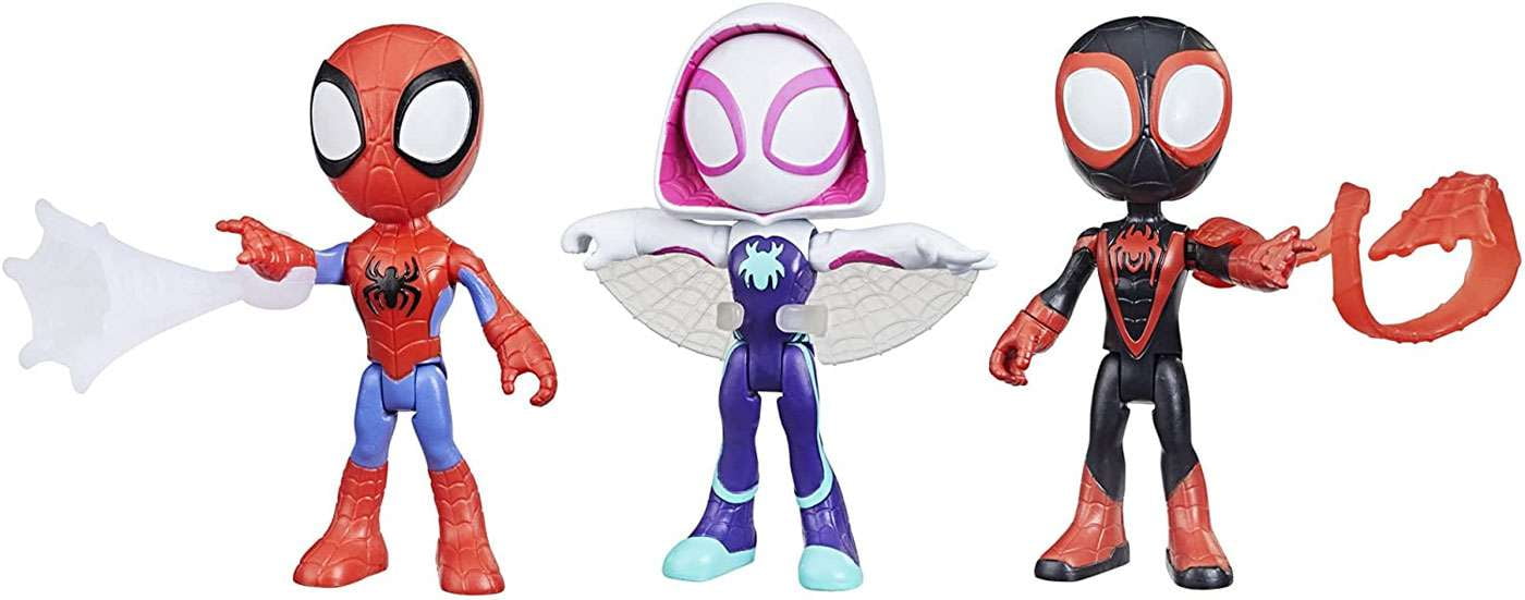 Marvel Spidey & His Amazing Friends Ghost-Spider, Spidey & Miles ...