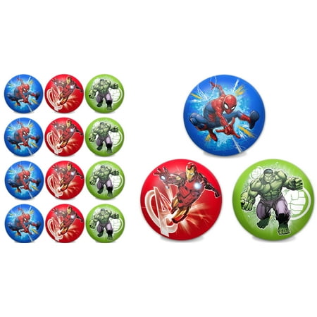 JA-RU Marvel Avengers Squeeze Stress Balls (12 Units Assorted ...