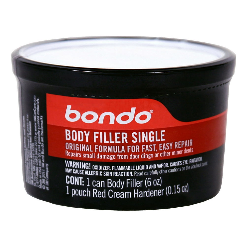 Bondo 00260 6 Oz Body Filler Single - Walmart.com - Walmart.com
