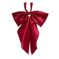 CAIXIA Satin Bow Ties for Women Men Adjustable Big Womens Bowtie Pre ...