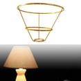 Iron Lamp Shade Frame , Desk Light Stand Holder DIY Practical Support ...