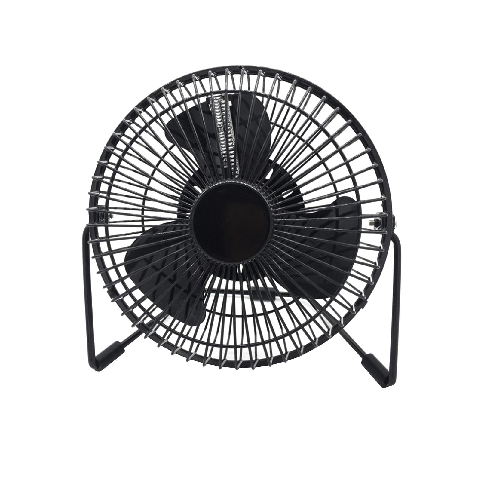 LED USB Clock Fan Mini Portable Fan with Real Time Display Function ...