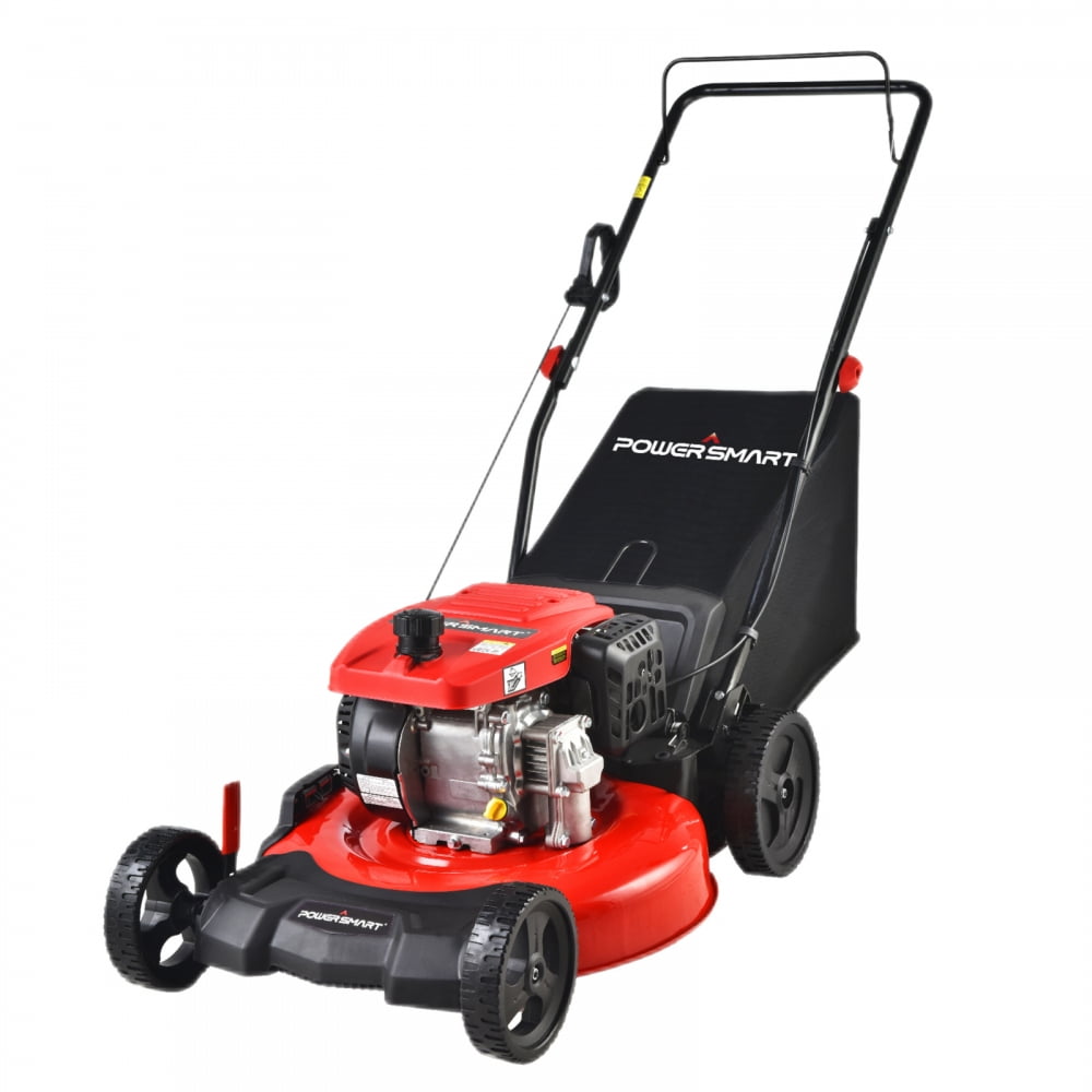 Push Lawn Mower Gas Powered, 21 Inch Gas Lawn Mower with 209CC 4-Stroke ...