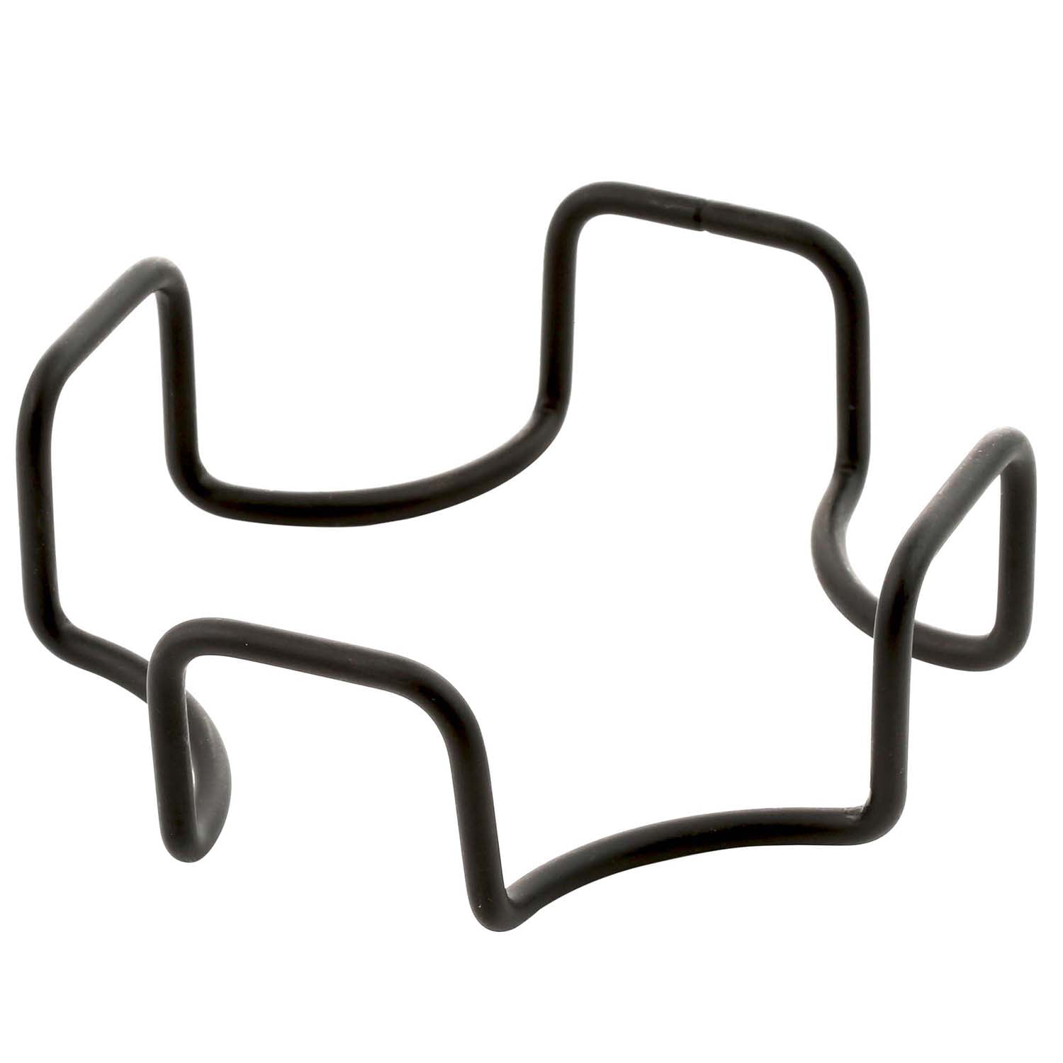 Thirstystone Black Wrought Iron Coaster Holder for Square or Round ...