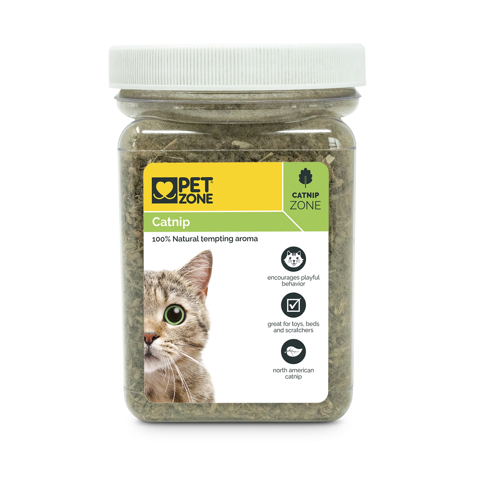 PetZone 2.25 oz Catnip Jar - Walmart.com