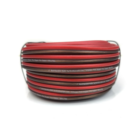 Speaker Wires Red And Black