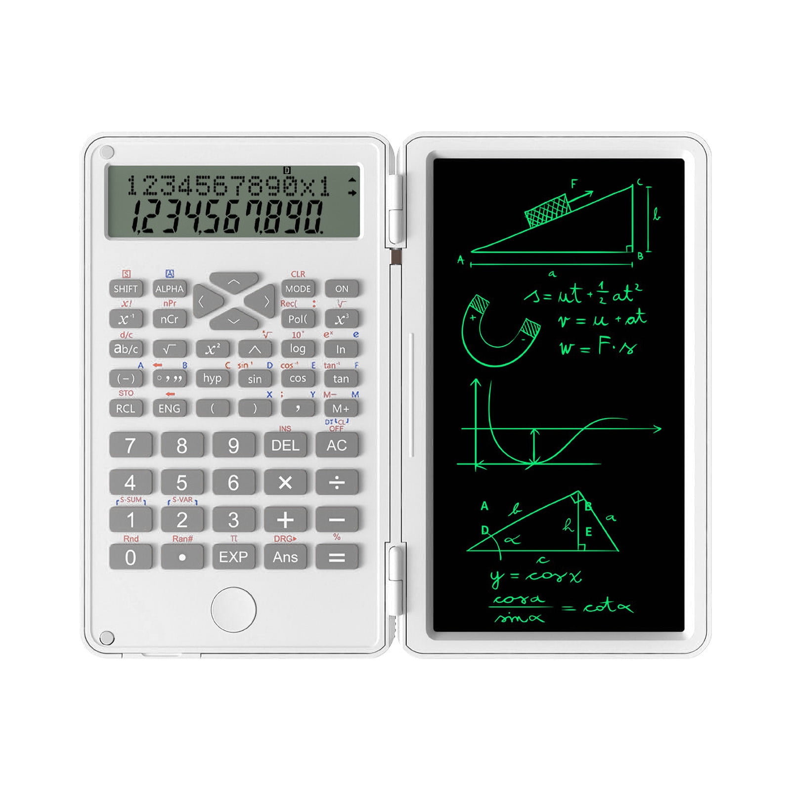 Pompotops Portable Desktop Calculator, Scientific Function Calculator ...