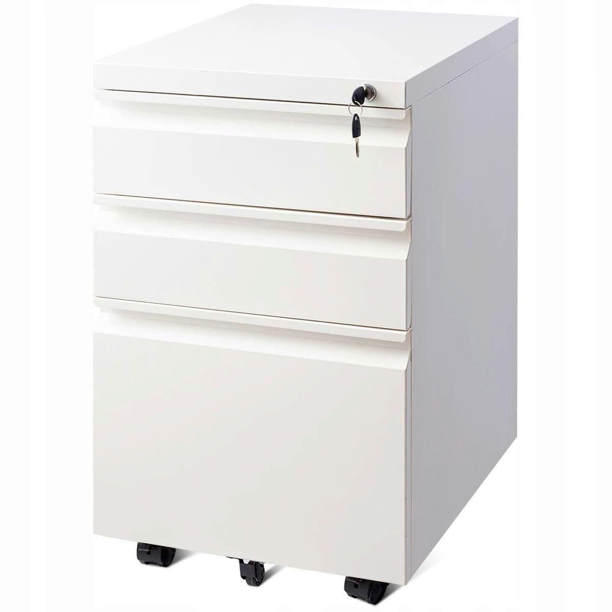Click here for Tygerclaw 3-Drawer Wheeled Mobile File Cabinet Wit... prices