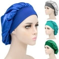Travelwant 4Pcs Woman Girls Comfortable Sleep Hat Wide Headband Elastic ...