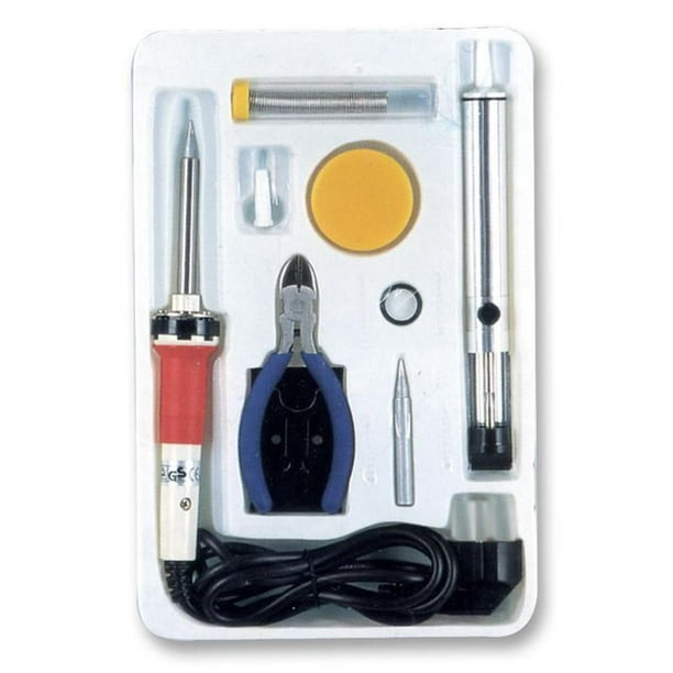 DURATOOL - Soldering Iron Kit 30W 230V 9 Pce - Walmart.com