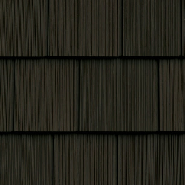 The Foundry 7"W x 60 3/4"L Exposure, Vinyl Perfection Shingles (34 ...