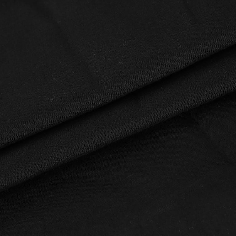 Black Cotton Material