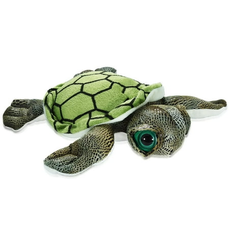 Sea Turtle Stuffed Animal Plush, Realistic Stuffed Sea Turtle Soft ...