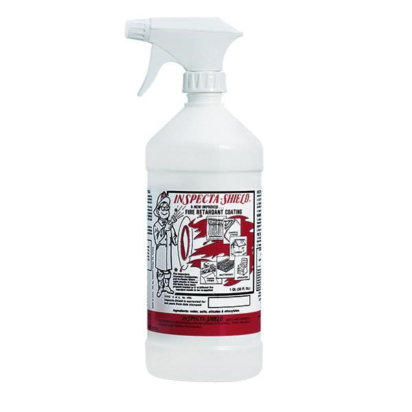 Inspecta-Shield™ Fire Retardant, 1 qt Spray (5 Units) - Walmart.com