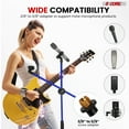 5 Core Mic Stand Floor Height Adjustable Tripod Microphone Stands w ...