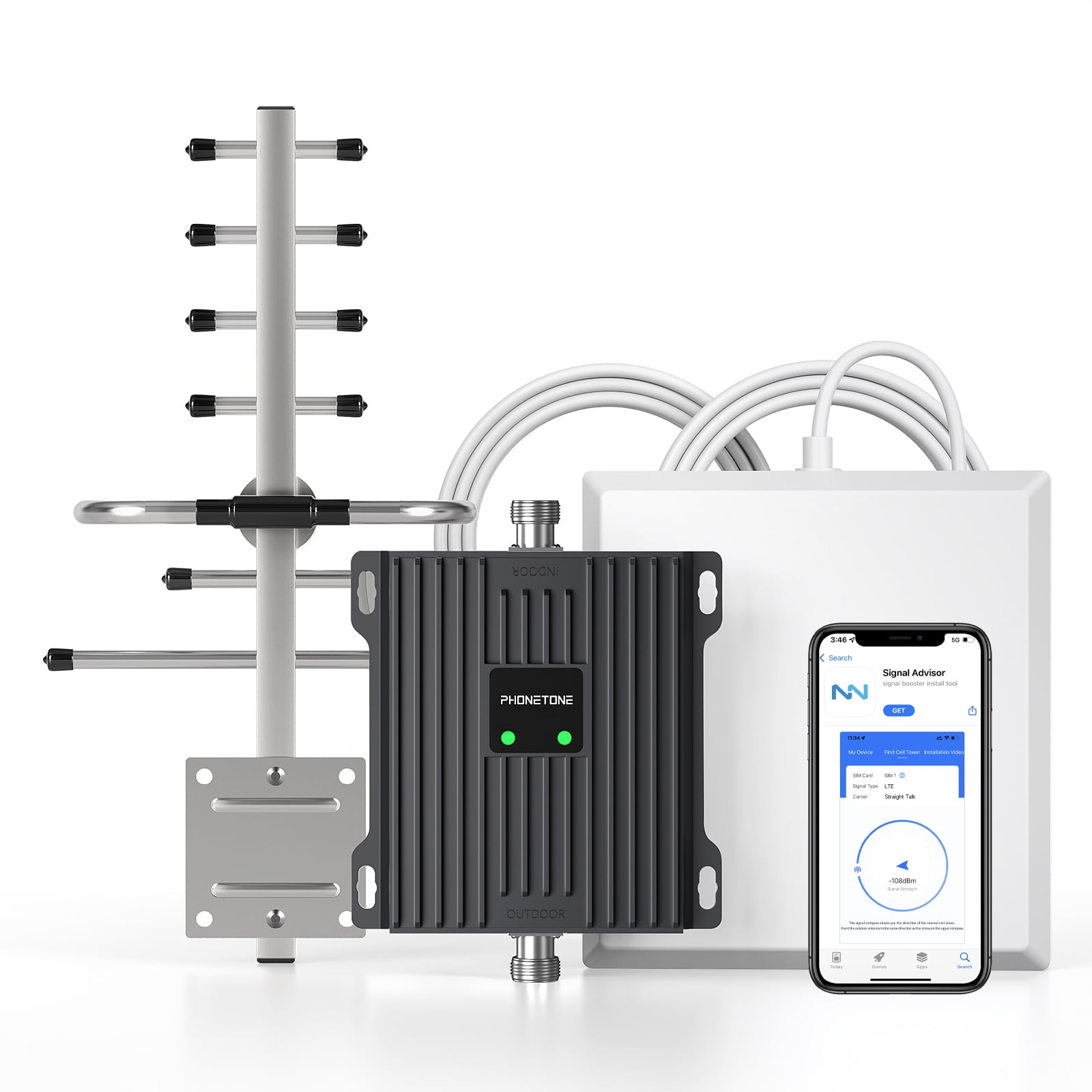 Click here for Phonetone Cell Phone Booster For Home  Boost 4g Lt... prices