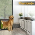 Ownpets Lockable Pet Screen Door, with Magnetic Locking Function ...