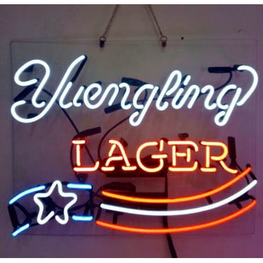 Desung Brand New Yuengling Lager Eagle Neon Sign Handcrafted Real Glass ...