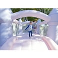 Bounceland Inflatable Cotton Candy Bouncy Castle with Slide - Daydreamer Pastel Bouncer ...
