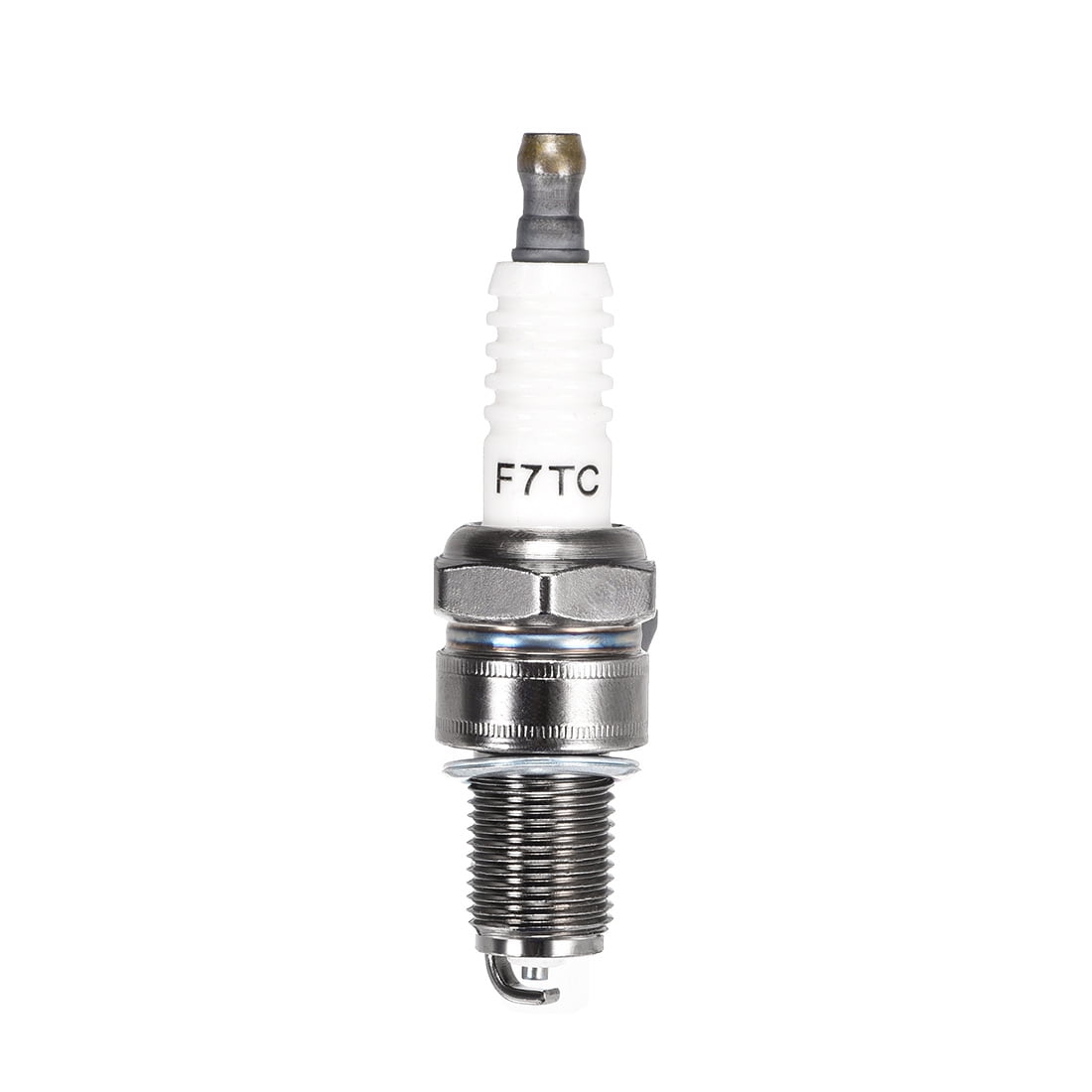 Uxcell F7TC Spark Plug for Generator Lawnmower Tractor Bike Silver Tone ...