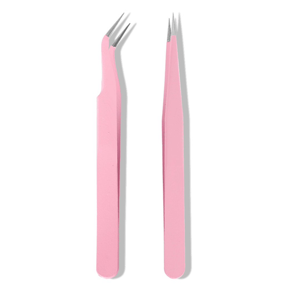 Tweezers Set - Precision Tweezers - Slant and Pointed Tweezers ...
