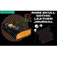 Dark Elegance Skull Journal - Hmade Antique Deckle Edge Paper Journal ...
