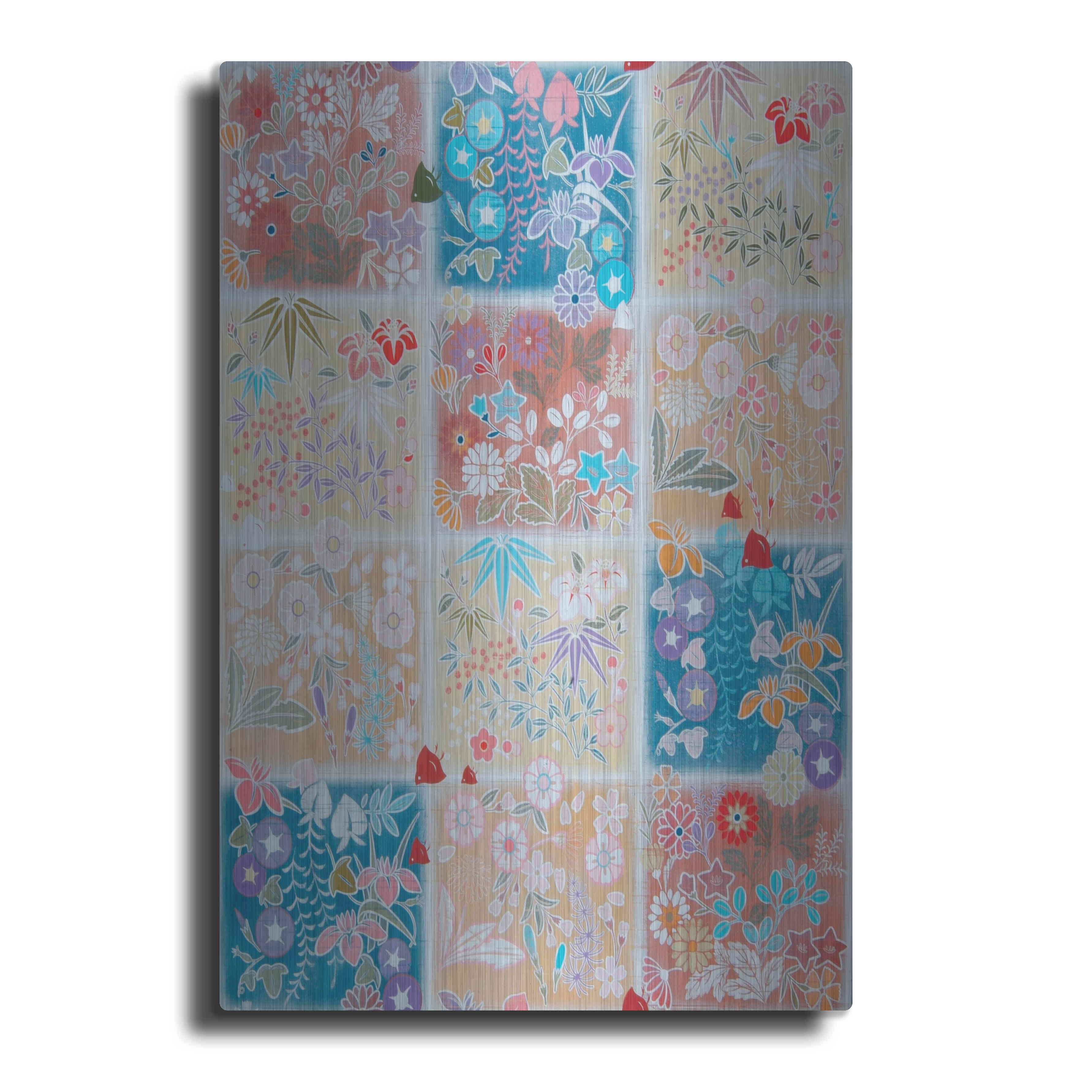 Luxe Metal Art 'Season Word' by Zigen Tanabe, Metal Wall Art, 24"x36" - Walmart.com