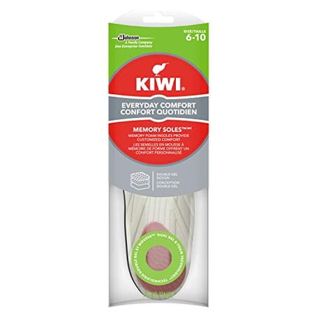 Kiwi Women's Memory Conforming Insoles 3 Pairs | Walmart Canada